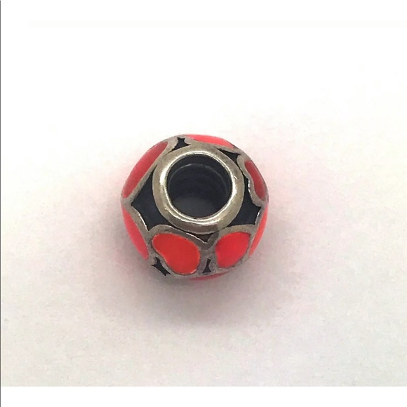 Pandora | Jewelry | Rare Authentic Pandora Red Hot Love Charm | Poshmark